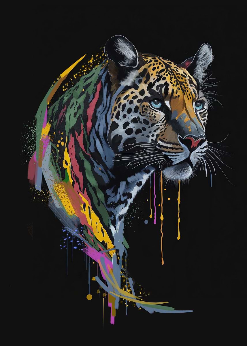 'The Leopard Monarch' Poster, picture, metal print, paint by Doxology ...