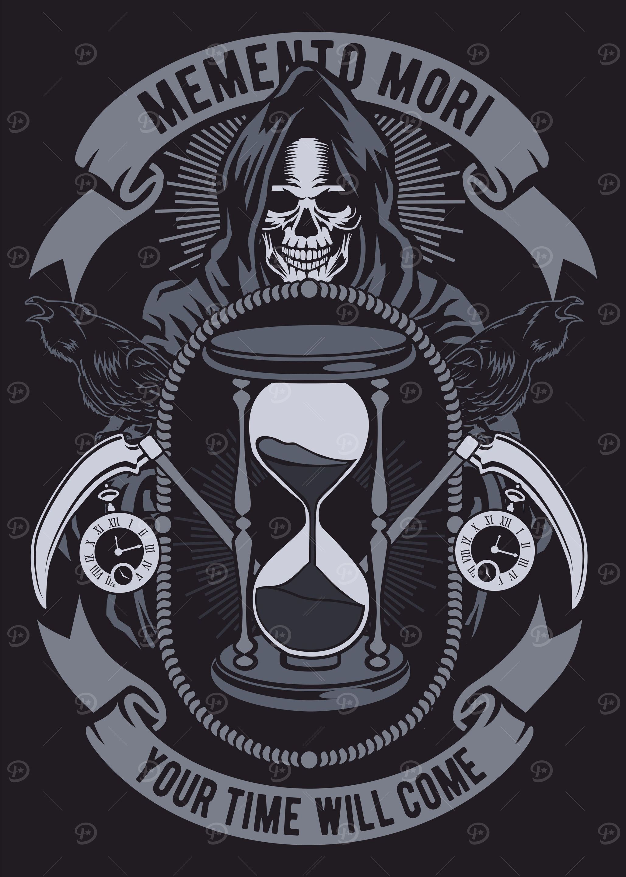 'Retro Illustration 163' Poster, picture, metal print, paint by Aloke ...