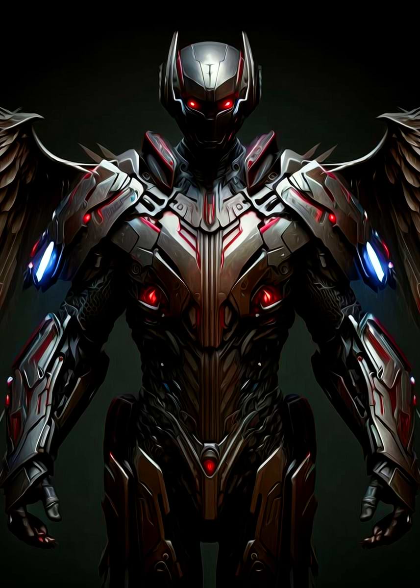 'Super hero with armor' Poster, picture, metal print, paint by khoa ...