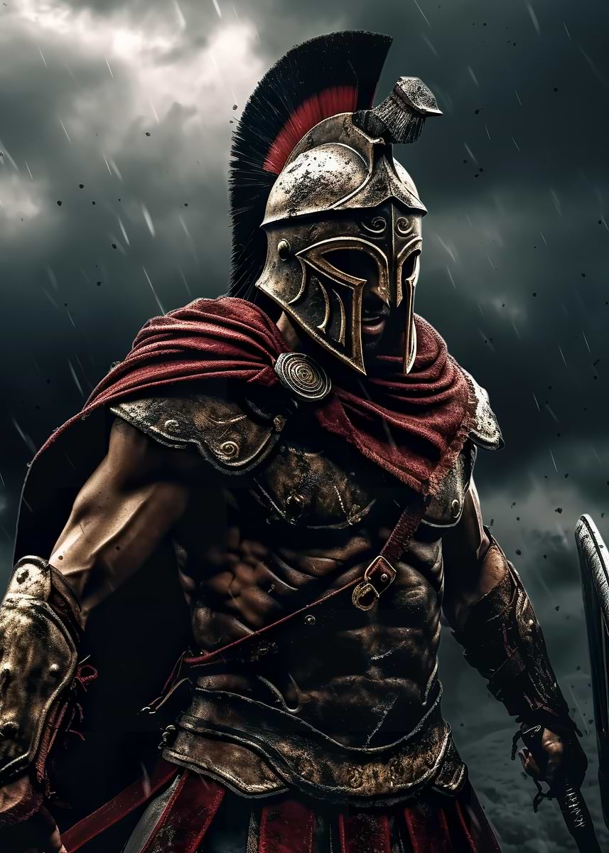 'Roman Gladiator' Poster, picture, metal print, paint by PosterSuite ...