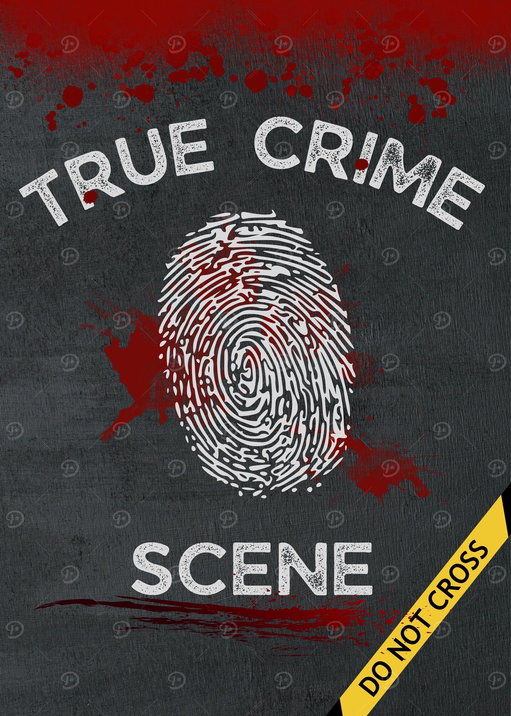 'True Crime Scene' Poster, picture, metal print, paint by Muntwalt ...