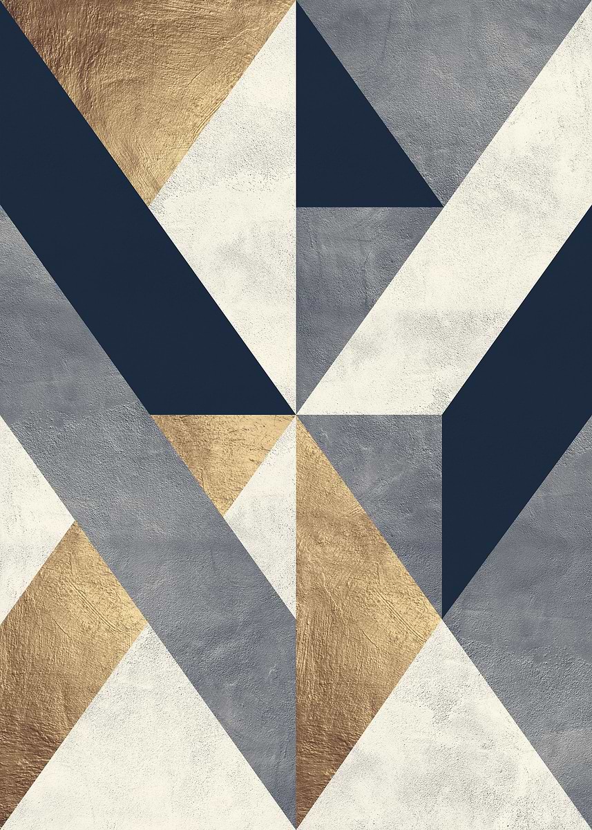 'Art with textures 2' Poster, picture, metal print, paint by Vitor ...