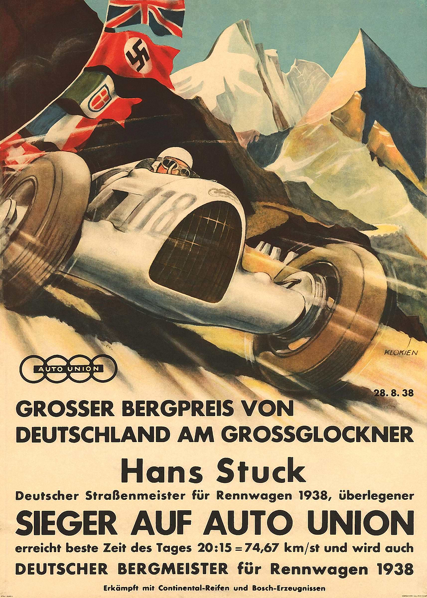 'German Grand Prix' Poster, picture, metal print, paint by Sam Kal ...