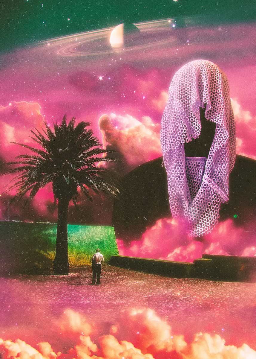 'Surreal Colorful Sky' Poster, picture, metal print, paint by Vertex ...