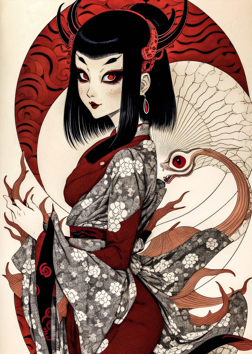 'Cute Demon Queen' Poster, picture, metal print, paint by DeathAnarchy ...