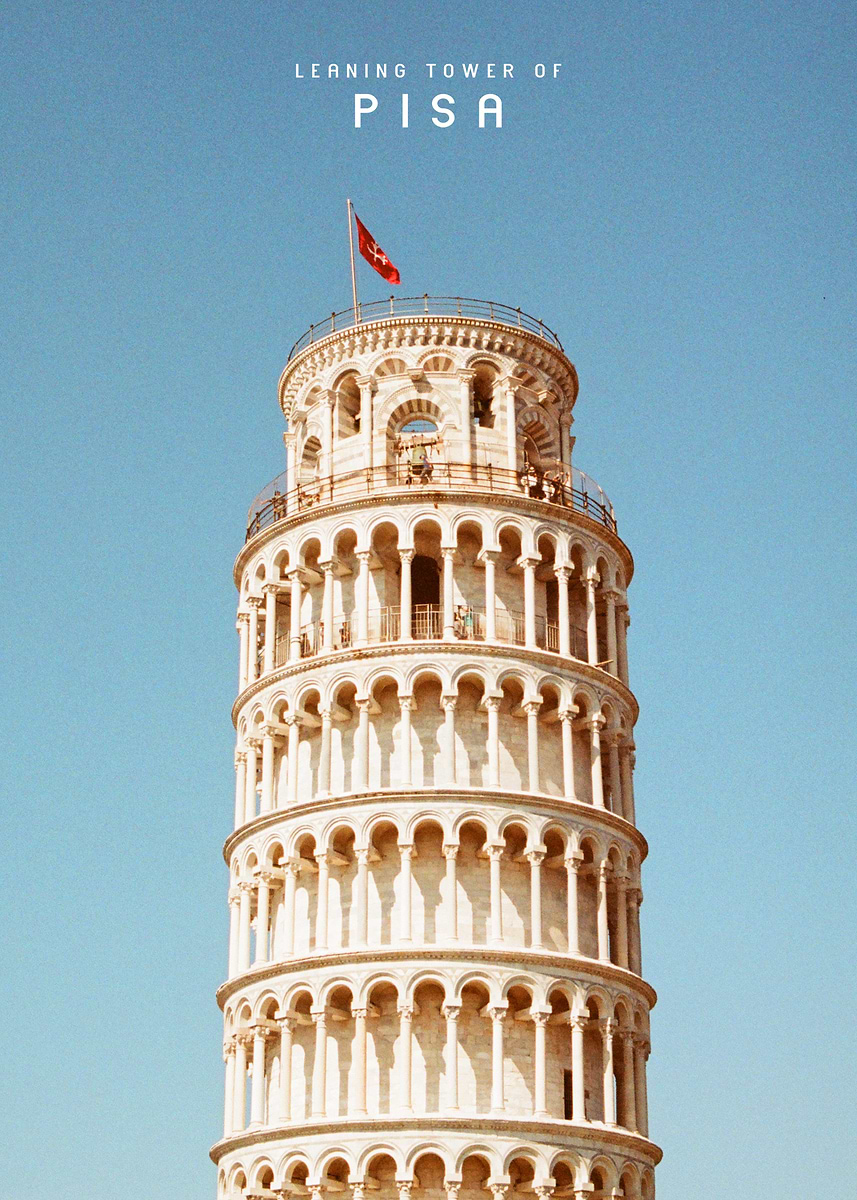 'Leaning Tower of Pisa ' Poster, picture, metal print, paint by Explore ...