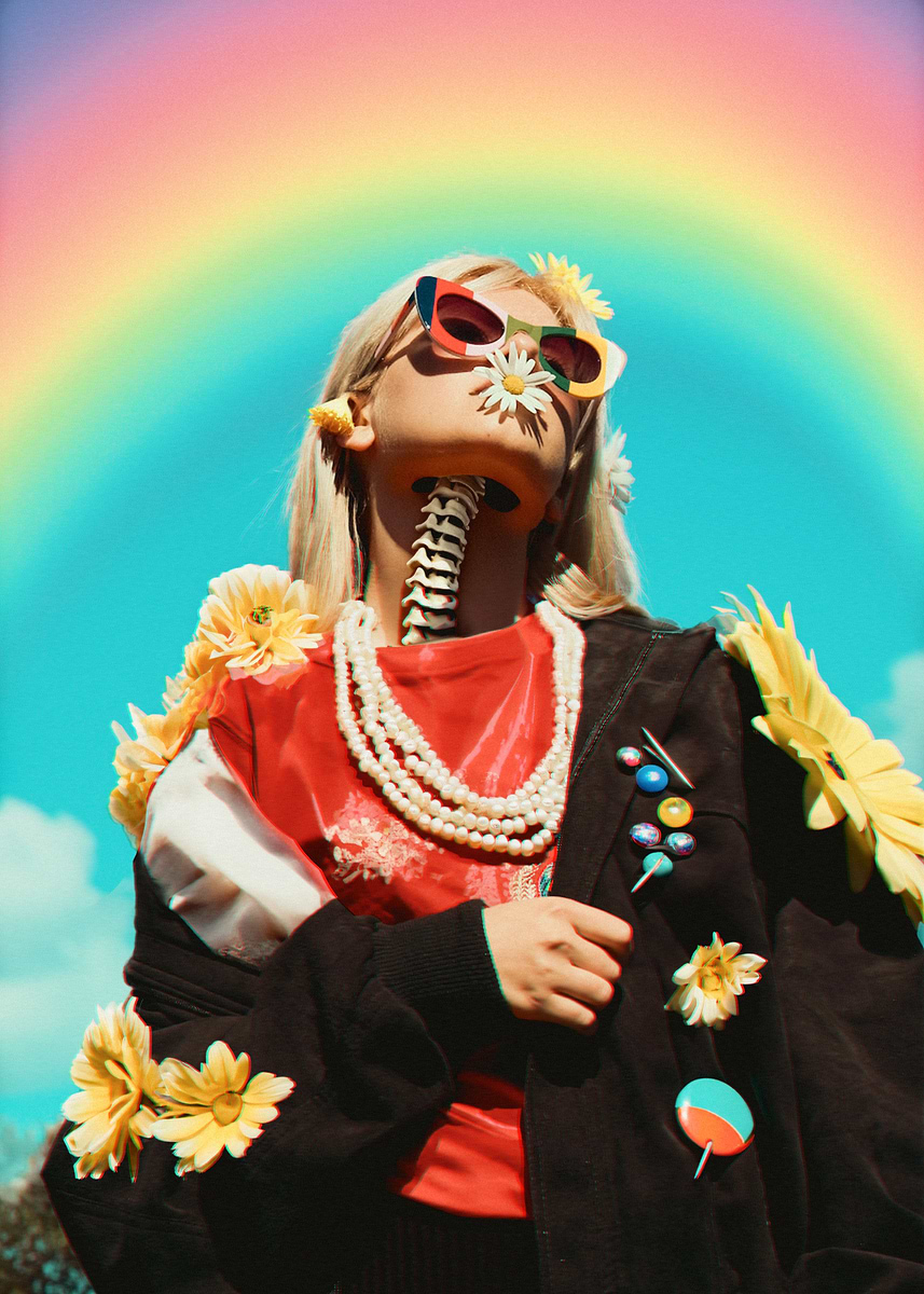 'Happy Feelings' Poster, picture, metal print, paint by vandervisuals ...