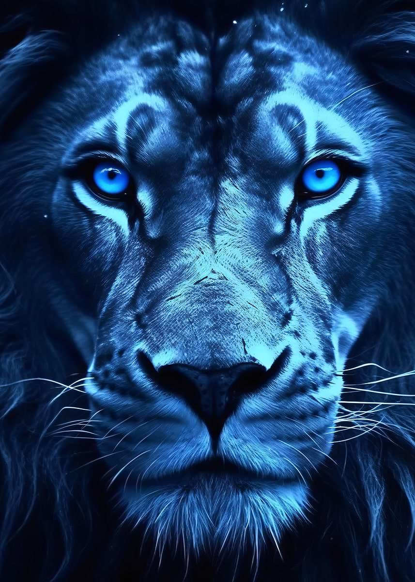 'King of the Jungle' Poster, picture, metal print, paint by Conceptual ...