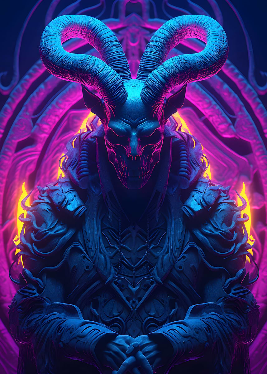 'The Gate Keeper' Poster, picture, metal print, paint by Nexus | Displate