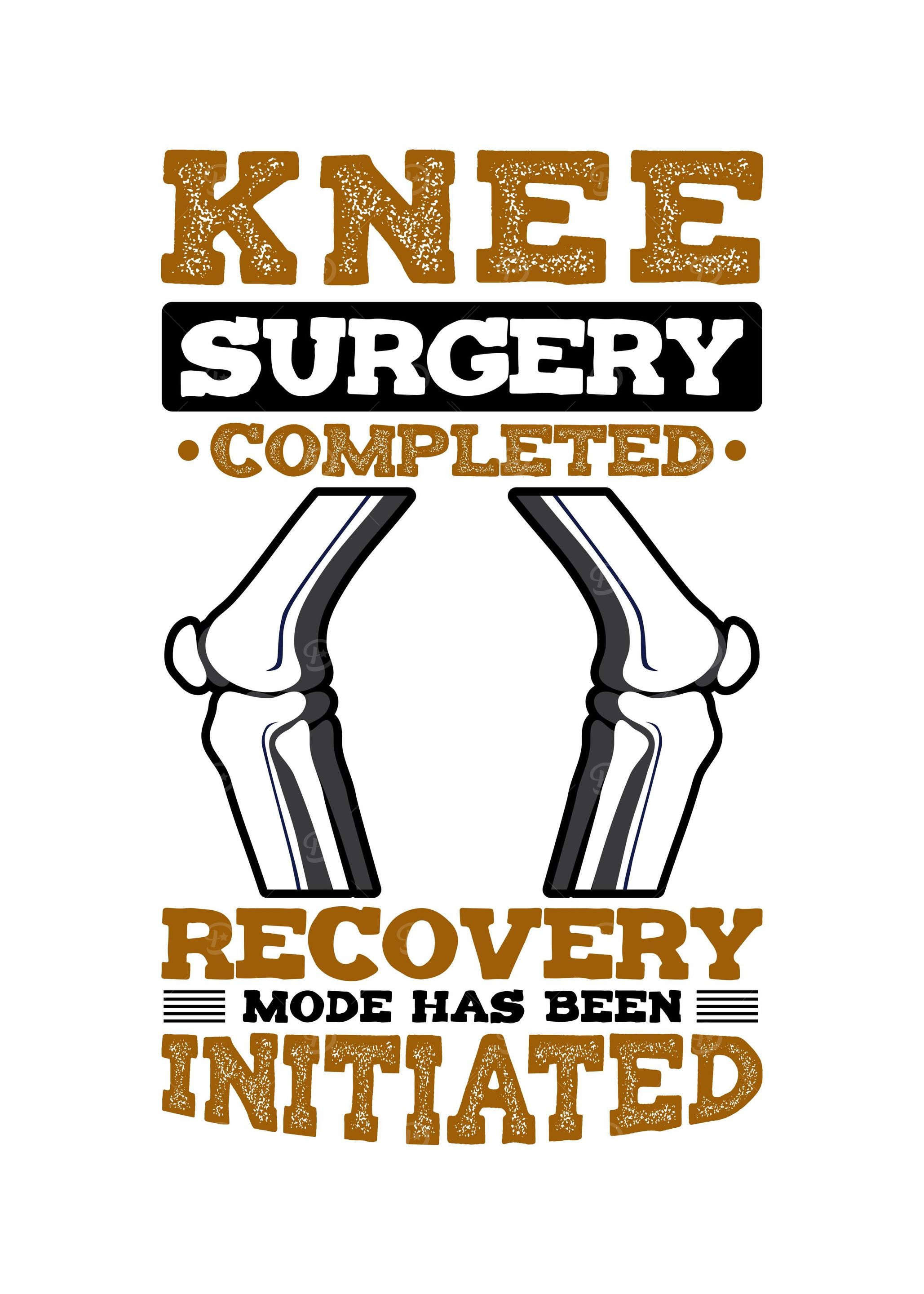 'Knee Surgery' Poster, picture, metal print, paint by Sebastian Wünsche ...