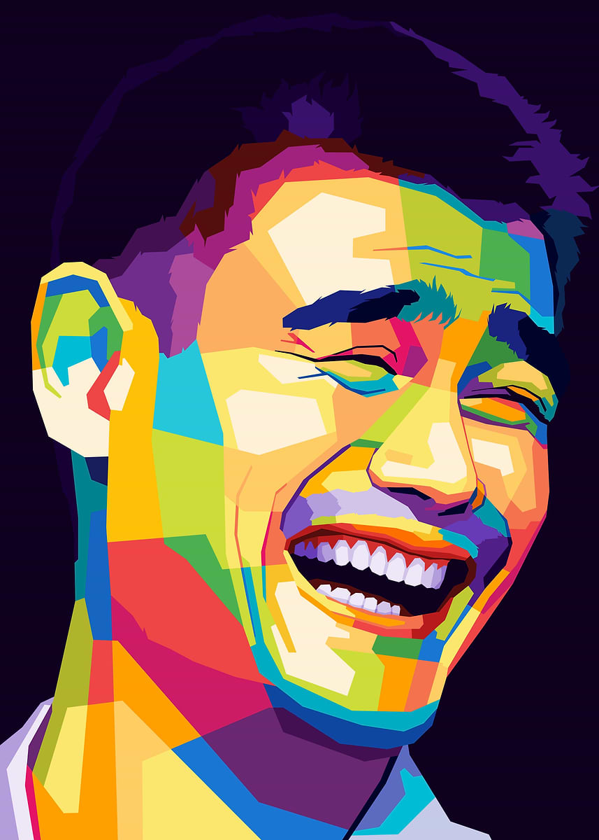 'Yao Ming Meme Pop Art' Poster, picture, metal print, paint by Anthony ...