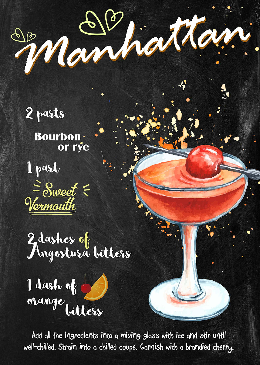 'Cocktail Wine' Poster, picture, metal print, paint by Motivational ...