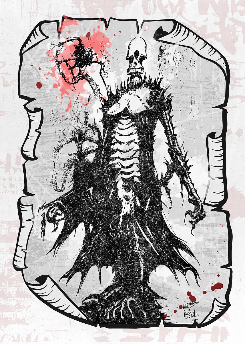 'Super Wicked Evil Dead' Poster, picture, metal print, paint by ...