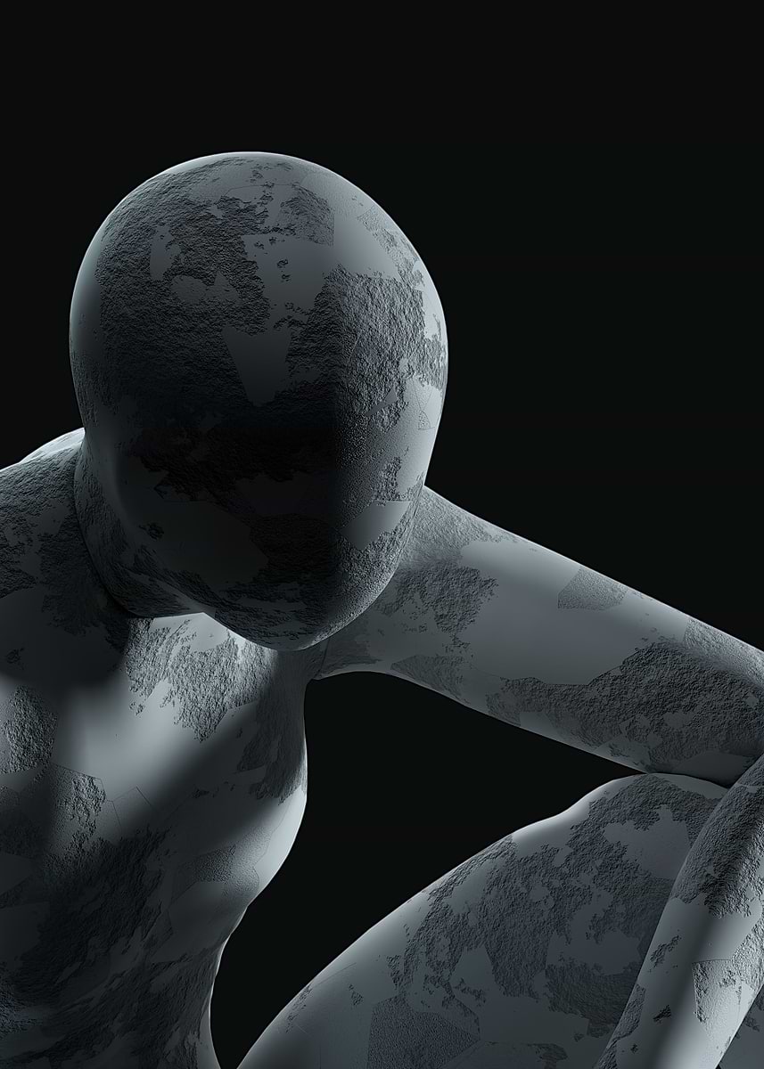 'Mannequin' Poster, picture, metal print, paint by Mordie | Displate