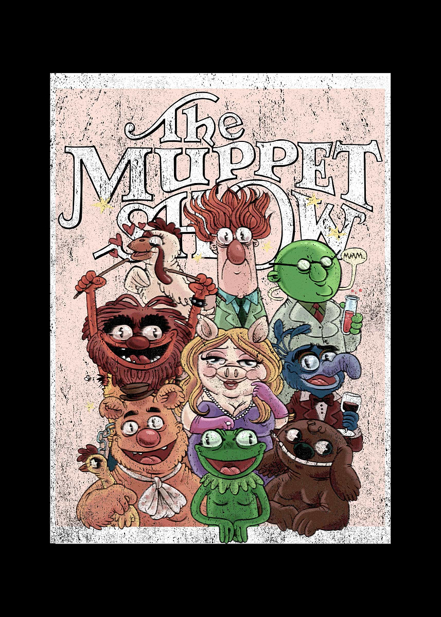 'The Muppet Show' Poster, picture, metal print, paint by izywell | Displate
