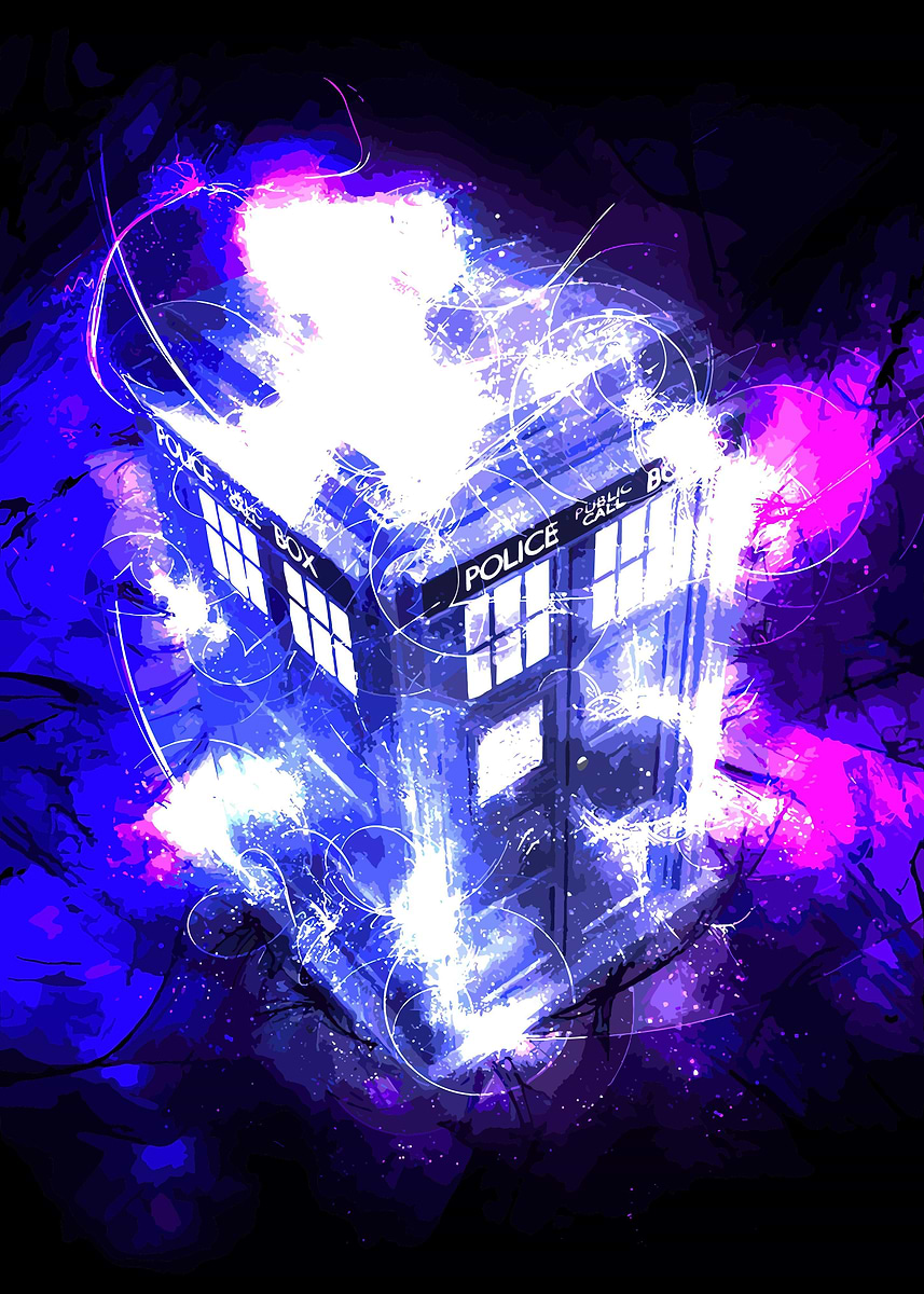 'Dr who' Poster, picture, metal print, paint by Dickie77 | Displate