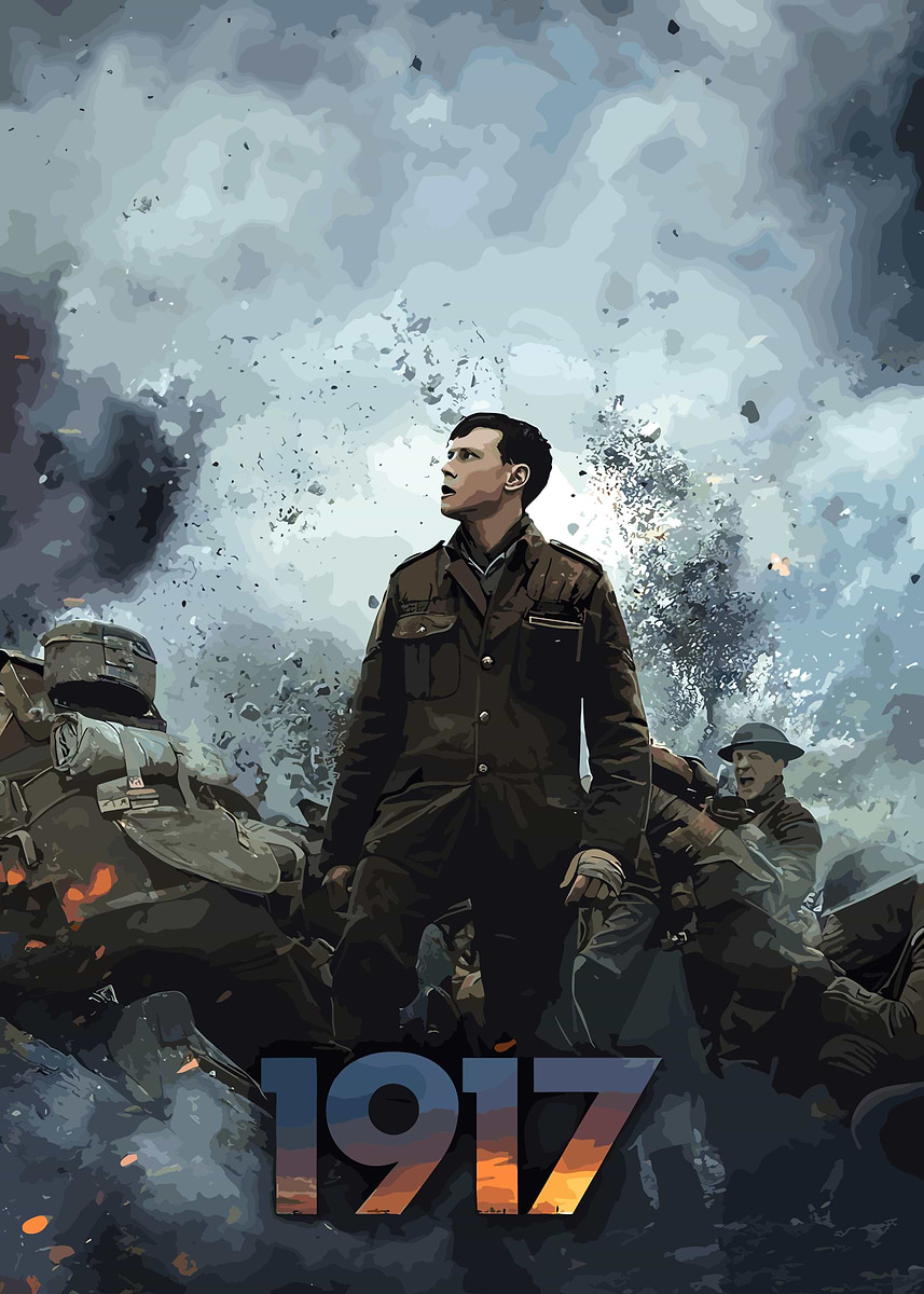 '1917' Poster, picture, metal print, paint by Dickie77 | Displate