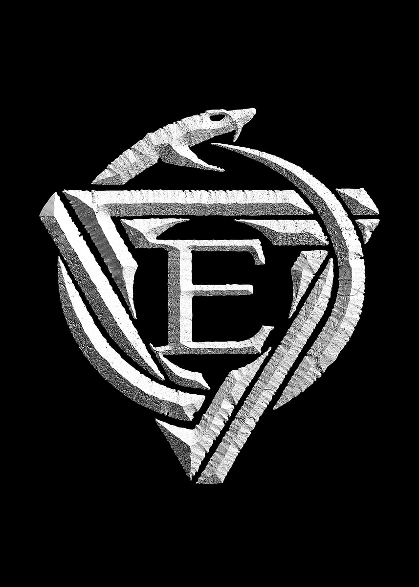 'epica stone logo' Poster, picture, metal print, paint by supergaff ...