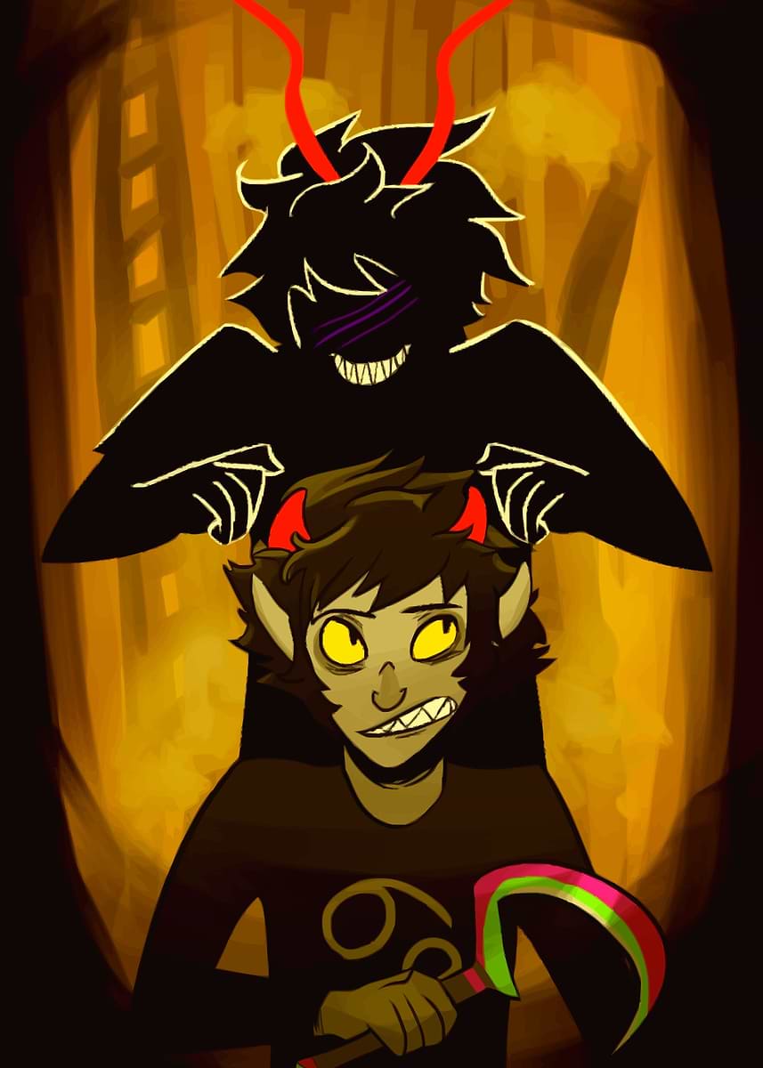 'Homestuck Mutant Hiveswap' Poster, picture, metal print, paint by ...
