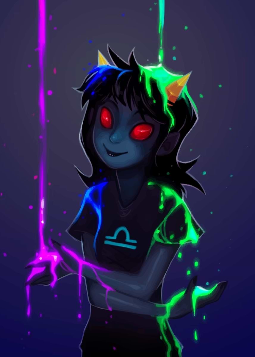 'Homestuck Mutant Hiveswap' Poster, picture, metal print, paint by ...