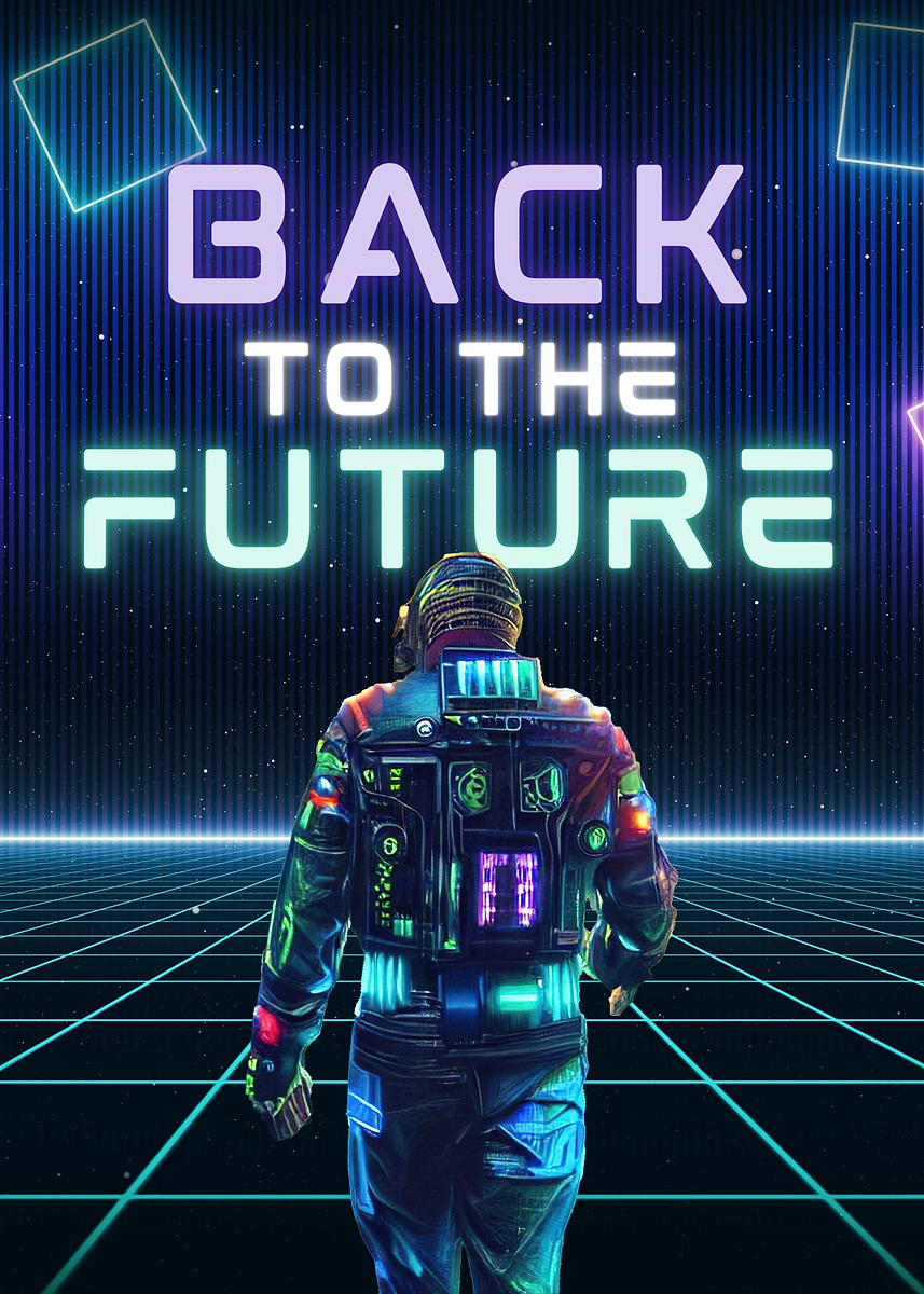 'future space' Poster, picture, metal print, paint by AL Store | Displate