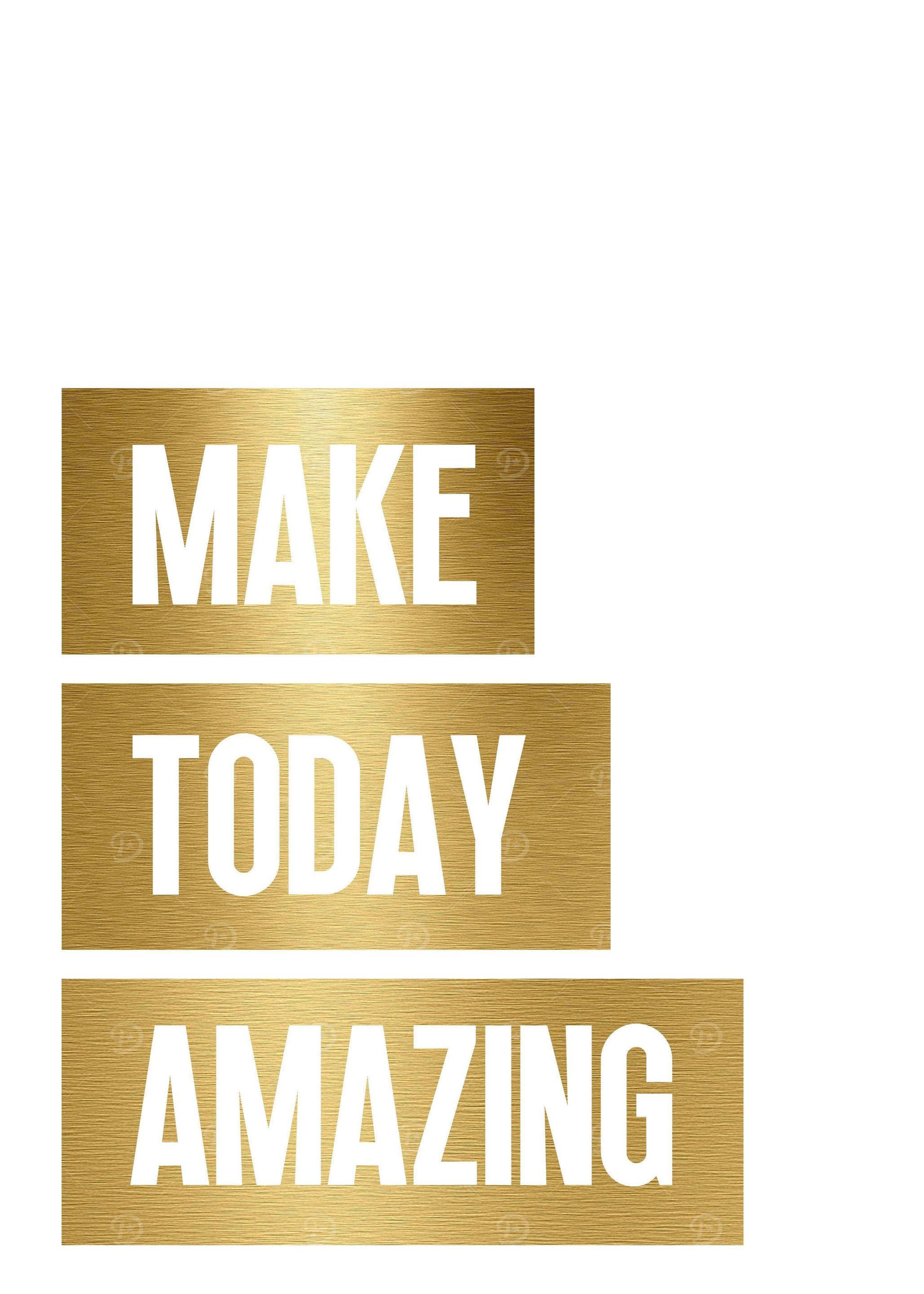 'Inspirational Life Quote' Poster, picture, metal print, paint by Wezt ...