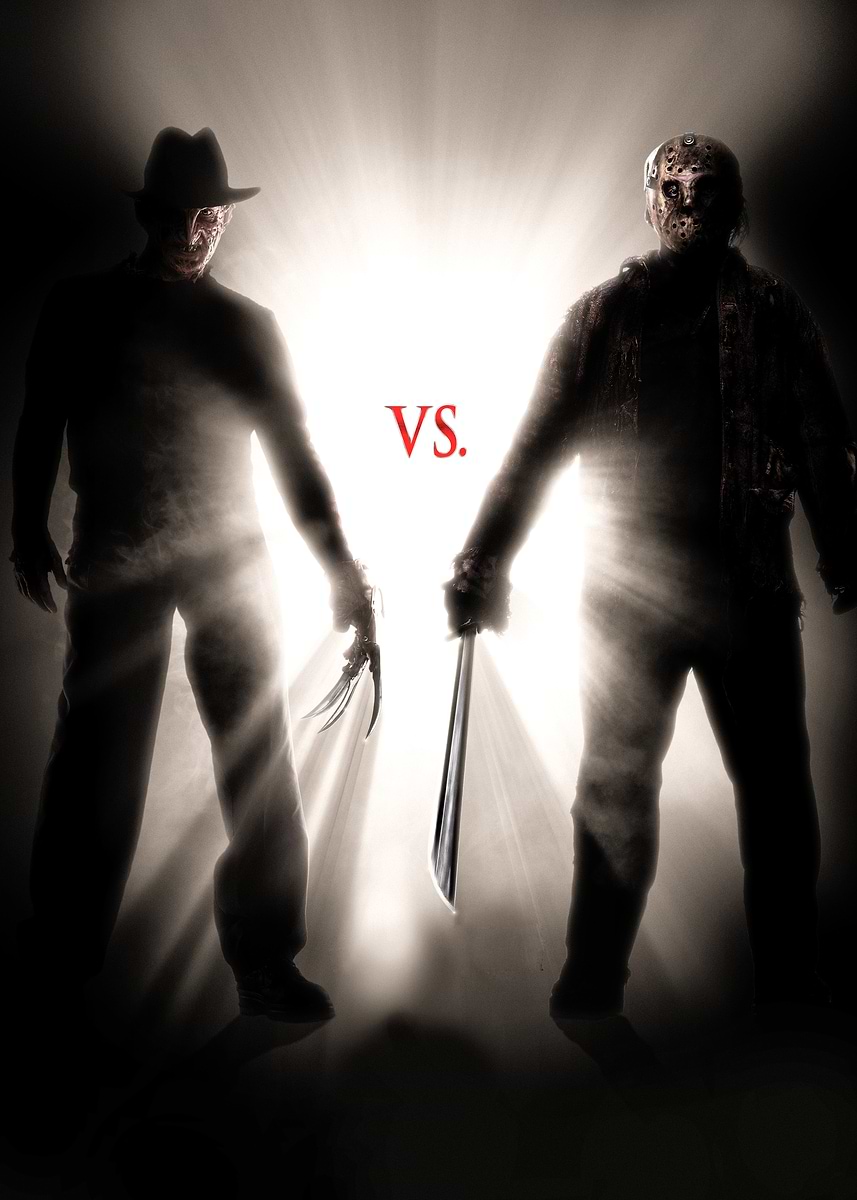 'Freddy vs. Jason' Poster, picture, metal print, paint by Warner Bros ...