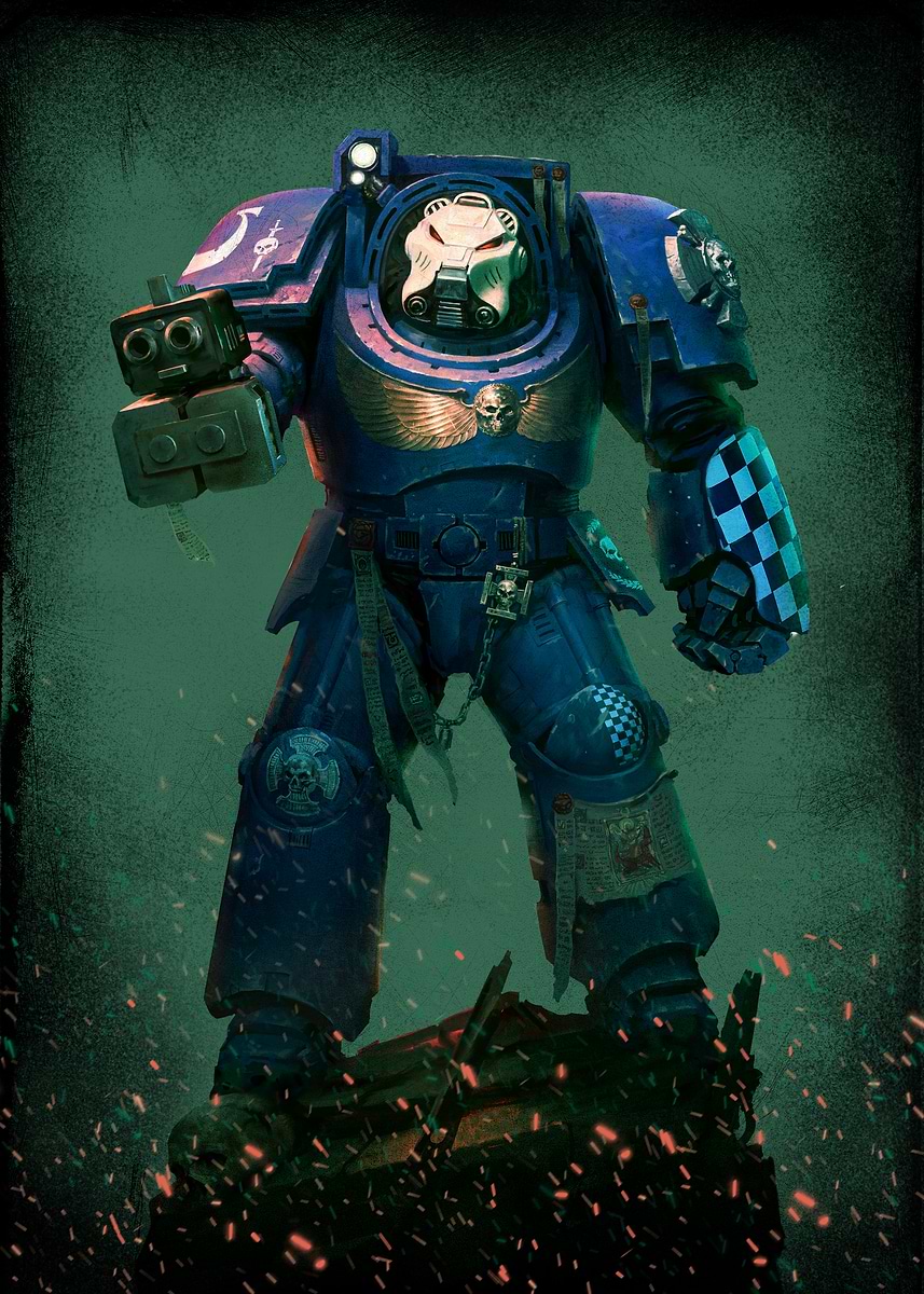 'Leviathan Terminator' Poster, picture, metal print, paint by Warhammer ...