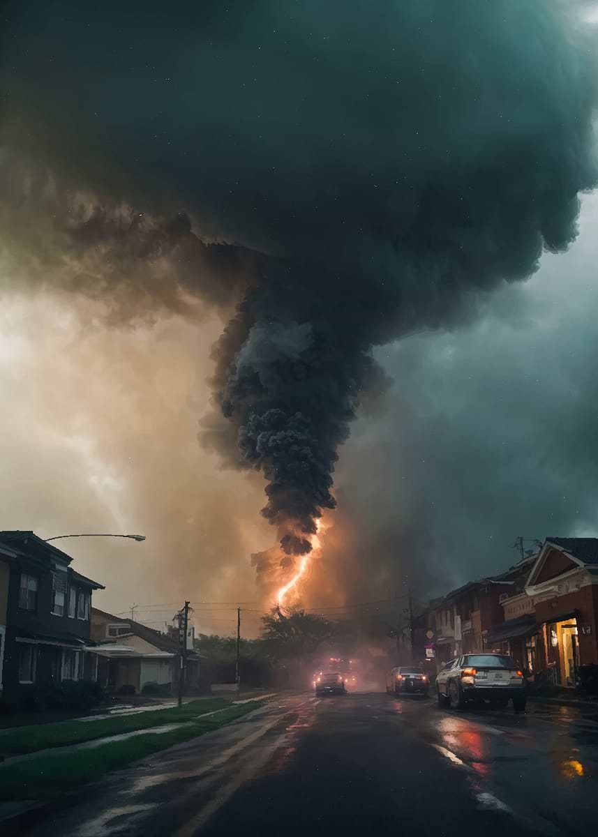 'Storm' Poster, picture, metal print, paint by Diego The Designer ...