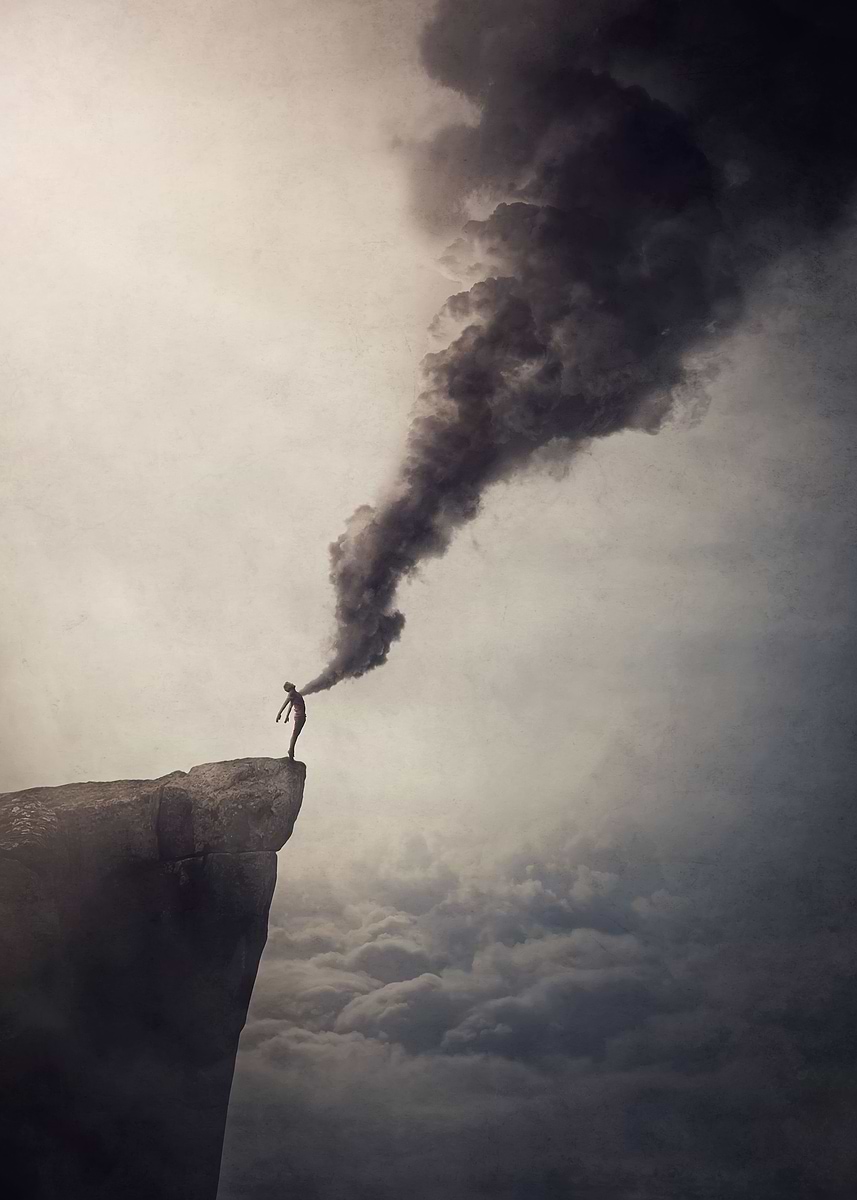 'Deliver from evil' Poster, picture, metal print, paint by PsychoShadow ...