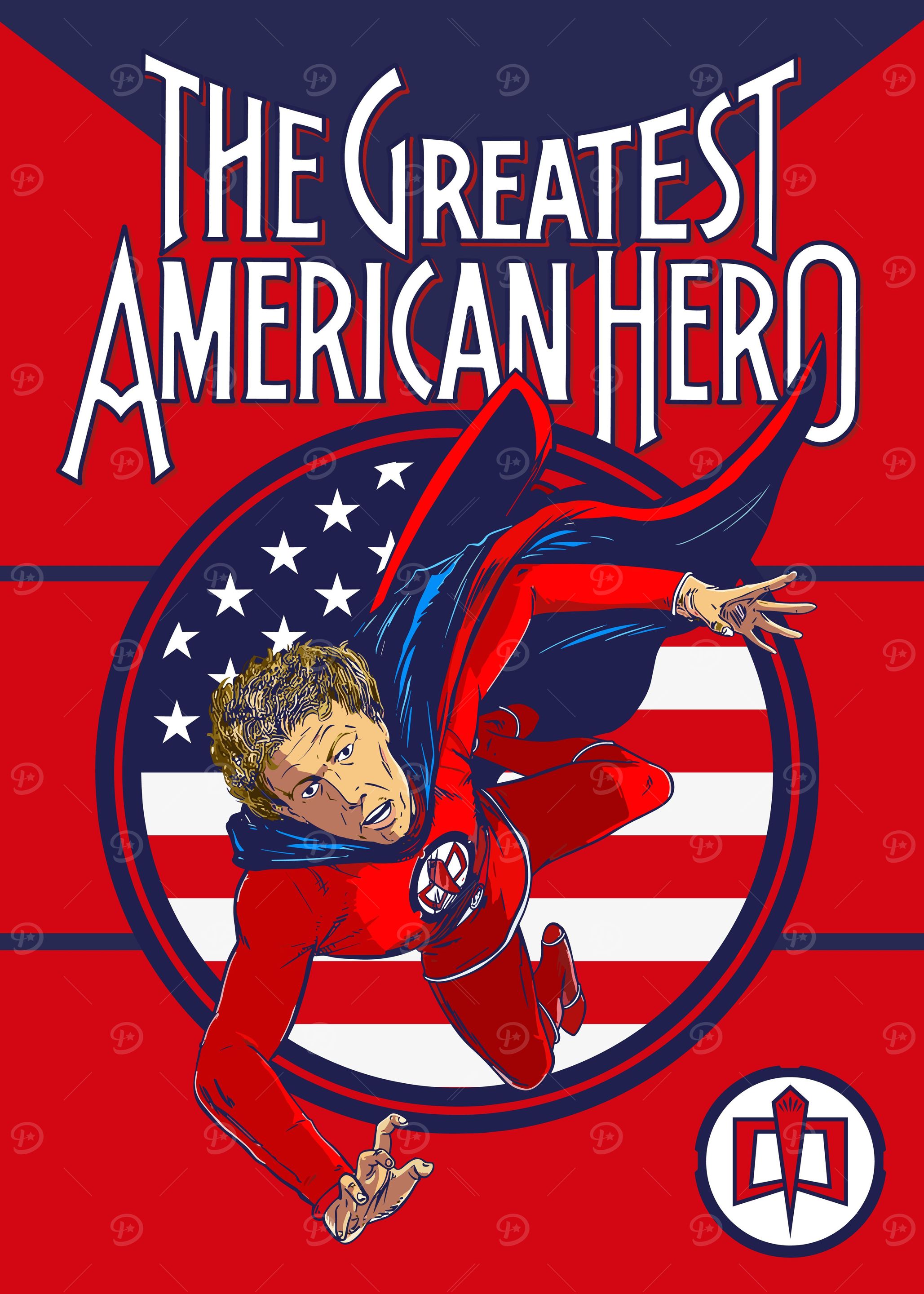 'The Greatest American Hero' Poster, picture, metal print, paint by 18 ...