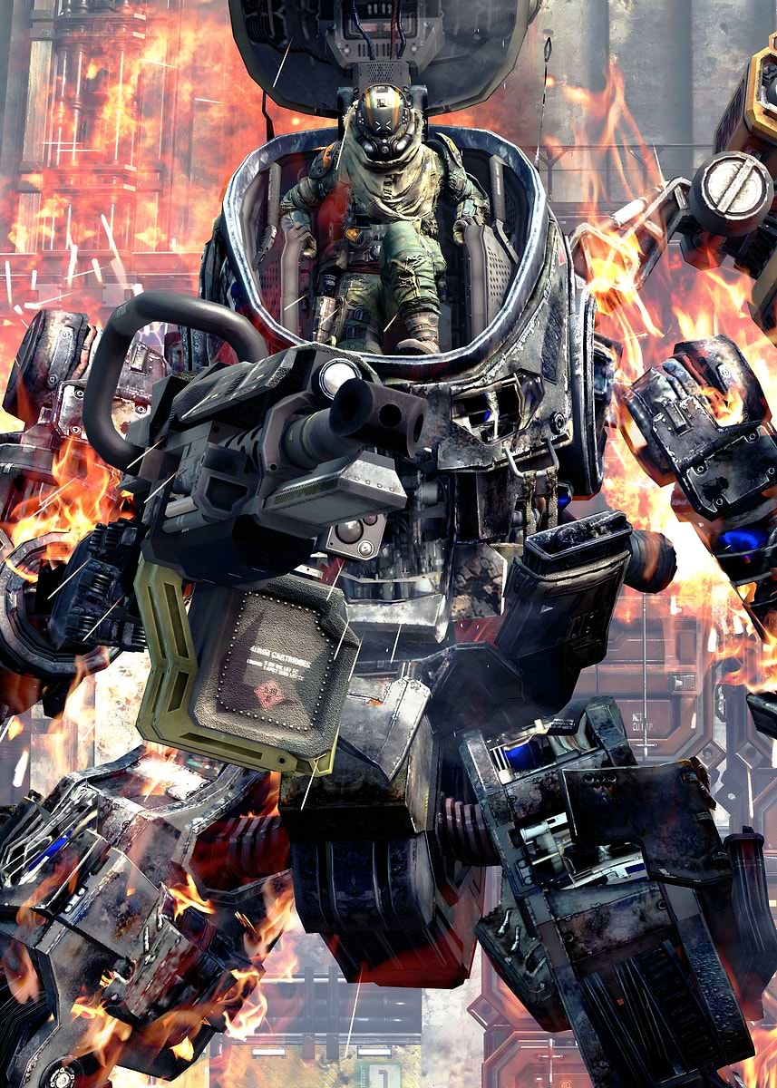 'Robotic War' Poster, picture, metal print, paint by Deddy Jr | Displate