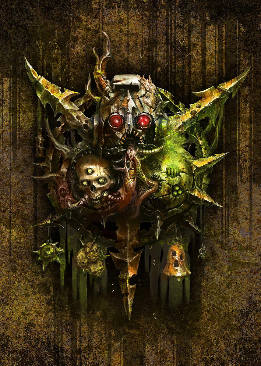 'Death Guard' Poster, picture, metal print, paint by Warhammer | Displate