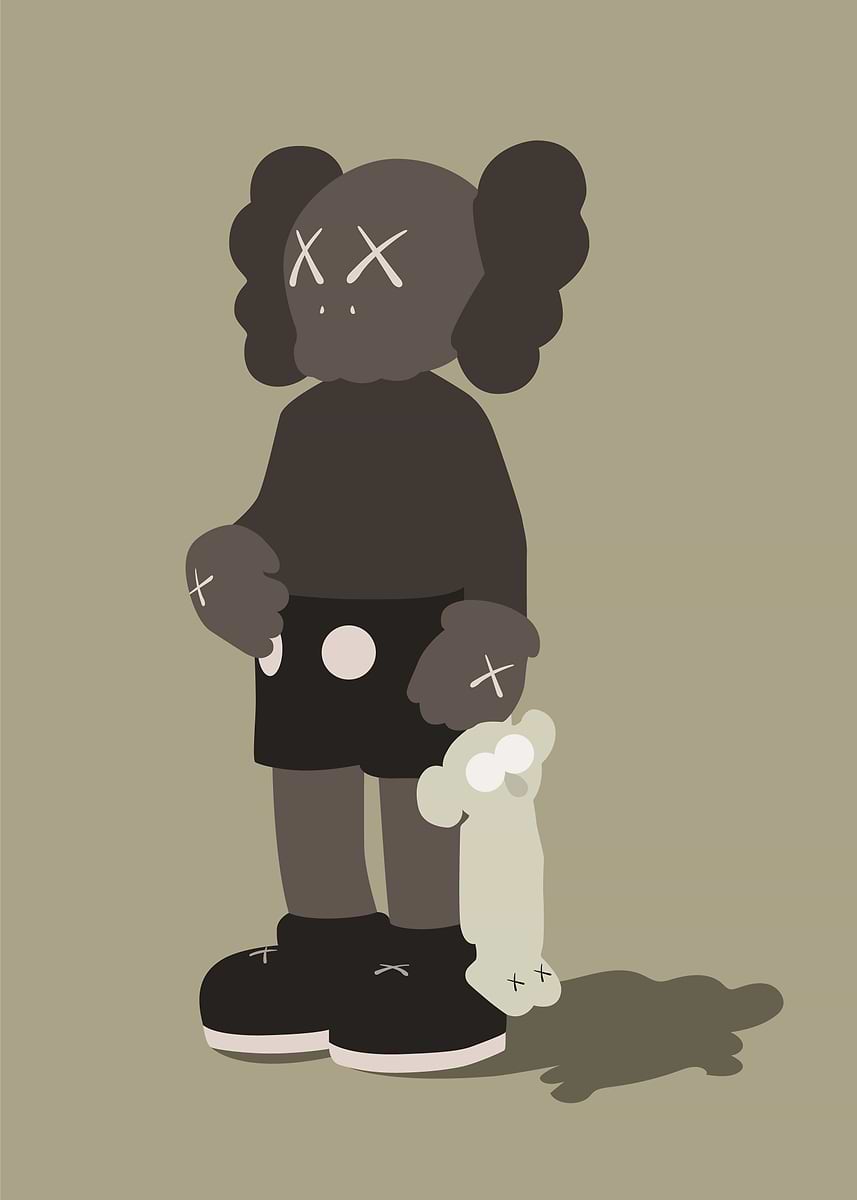 'Kaws Original' Poster, picture, metal print, paint by SBS | Displate