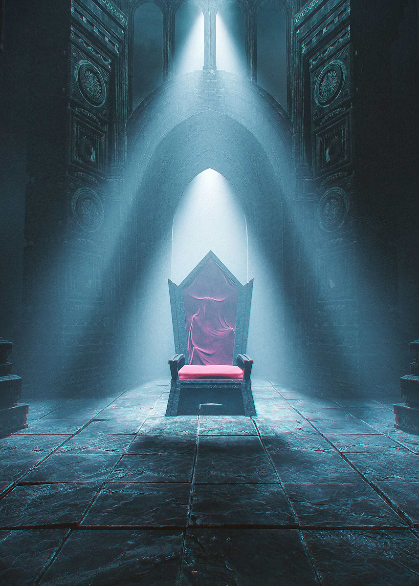 'Throne Room' Poster, picture, metal print, paint by Mads Samuel Bjerre ...
