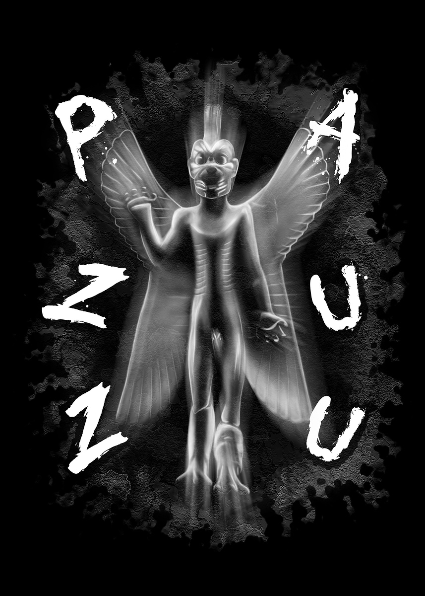 'Pazuzu Demon' Poster, picture, metal print, paint by TMBTM | Displate