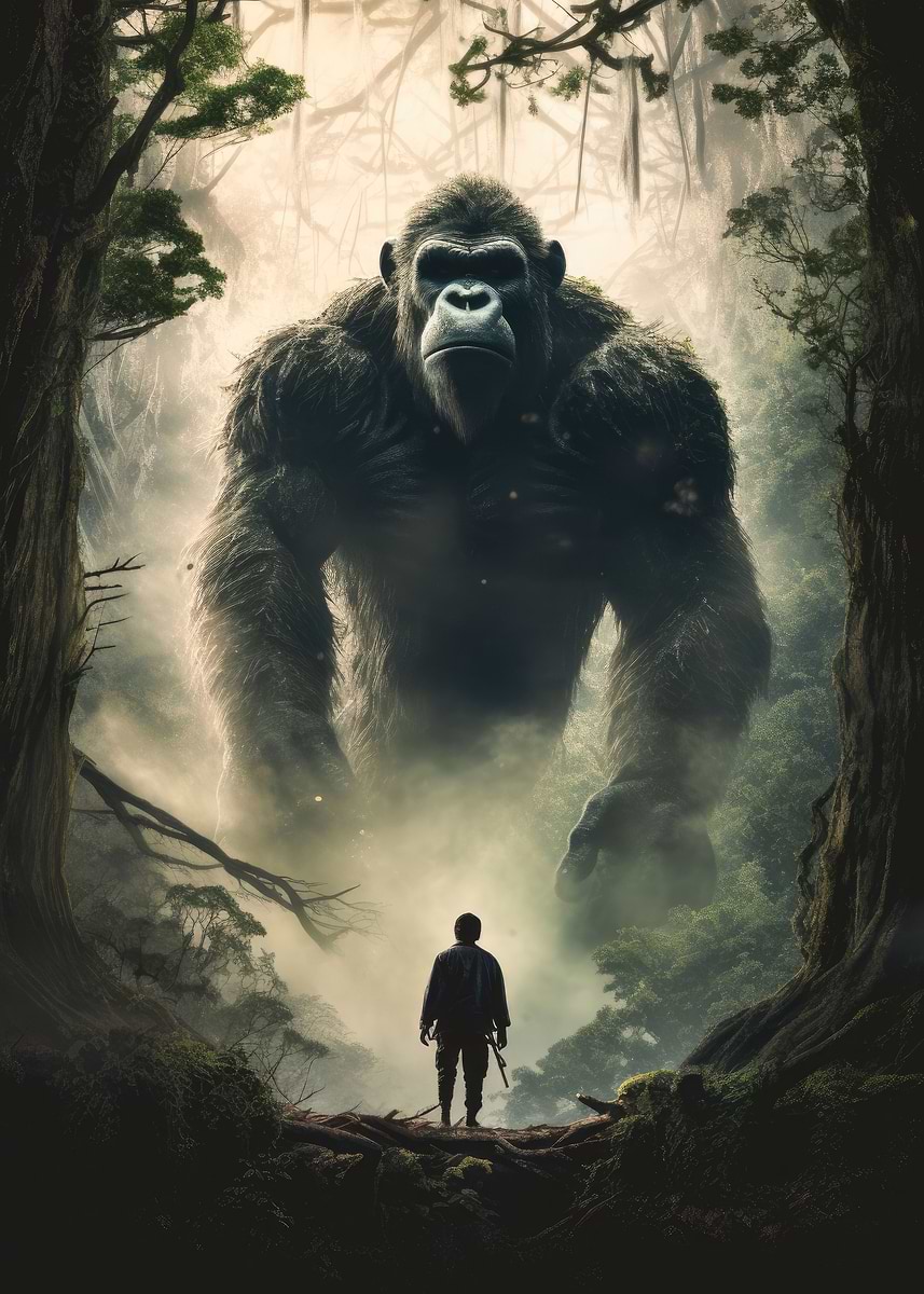 'King of the Jungle' Poster, picture, metal print, paint by Posters ...