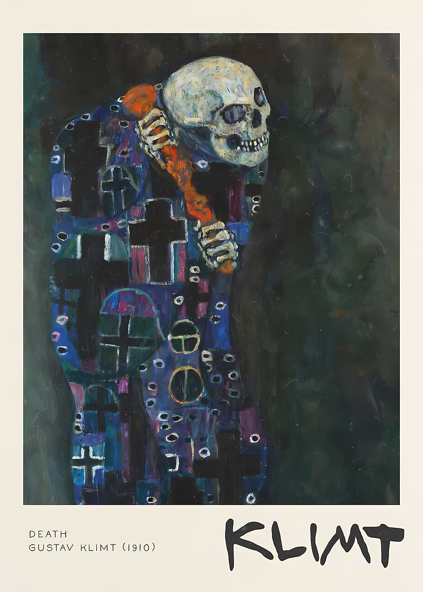 'Death Skull' Poster, picture, metal print, paint by Executive Clubs ...