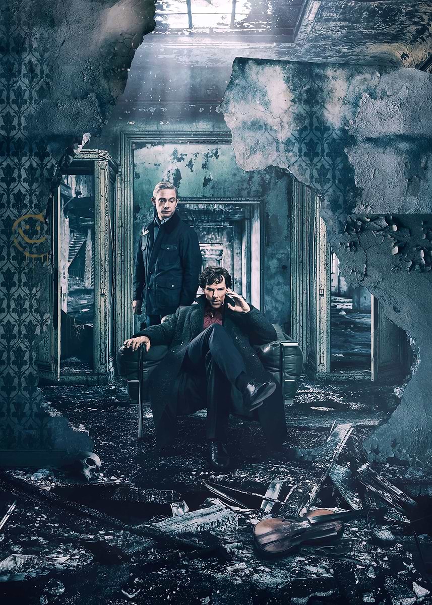 'Sherlock Holmes' Poster, picture, metal print, paint by Wall Art ...