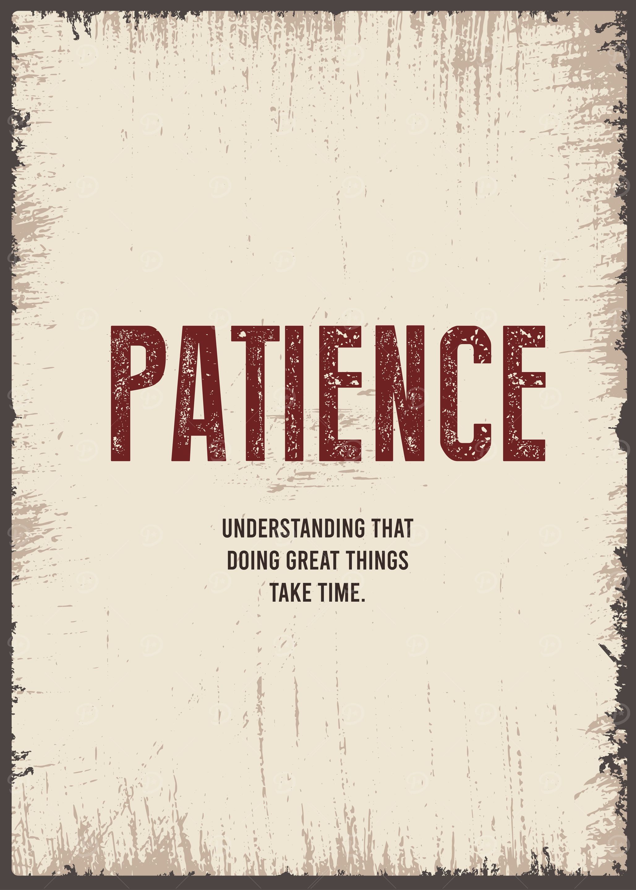 'patience' Poster, picture, metal print, paint by Trending Awesome ...