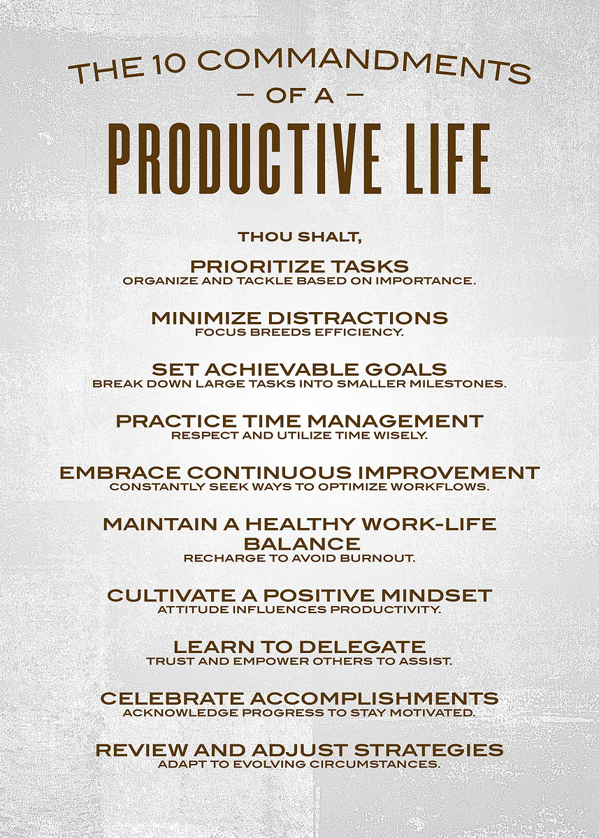 'Productive Life' Poster, picture, metal print, paint by Syahrasi ...