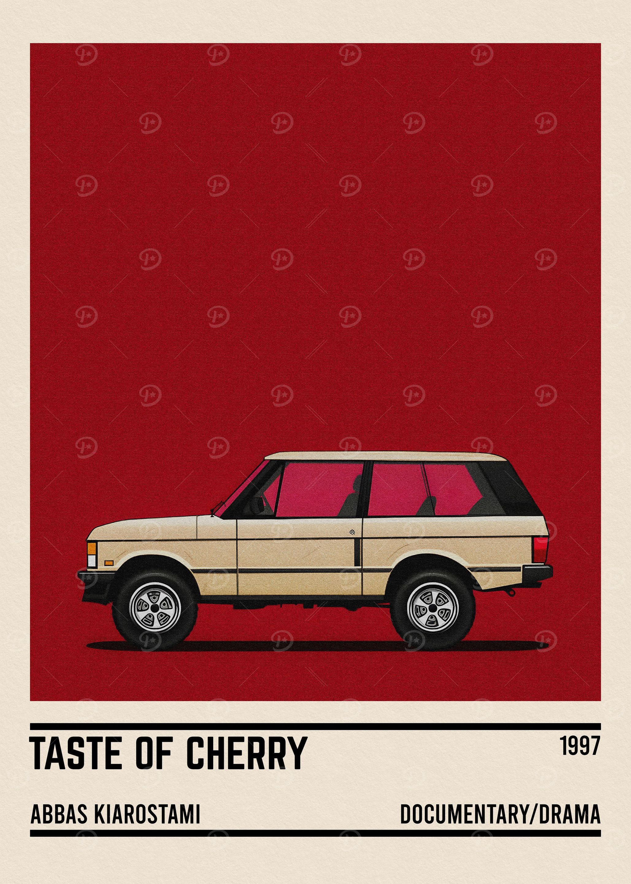 'Taste of Cherry movie car' Poster, picture, metal print, paint by ...