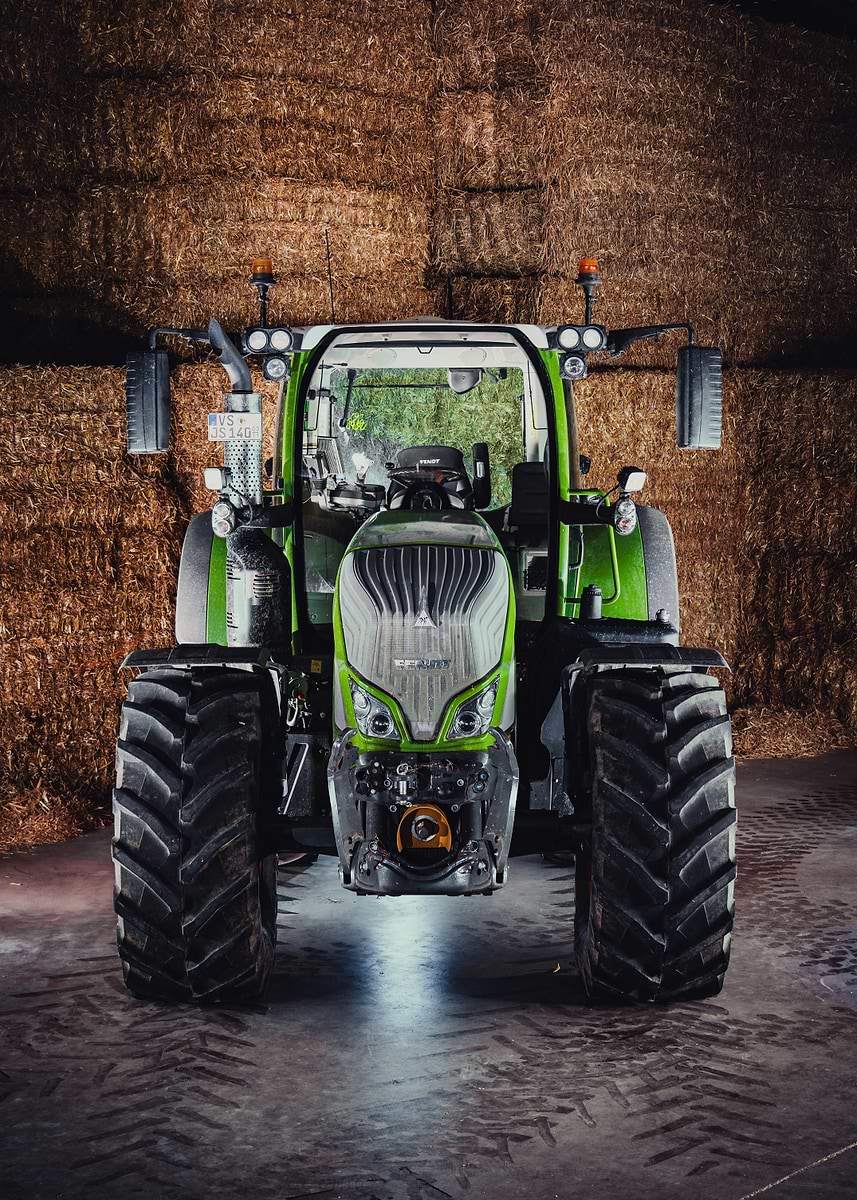 'Fendt 724 front view epic' Poster, picture, metal print, paint by Eric ...