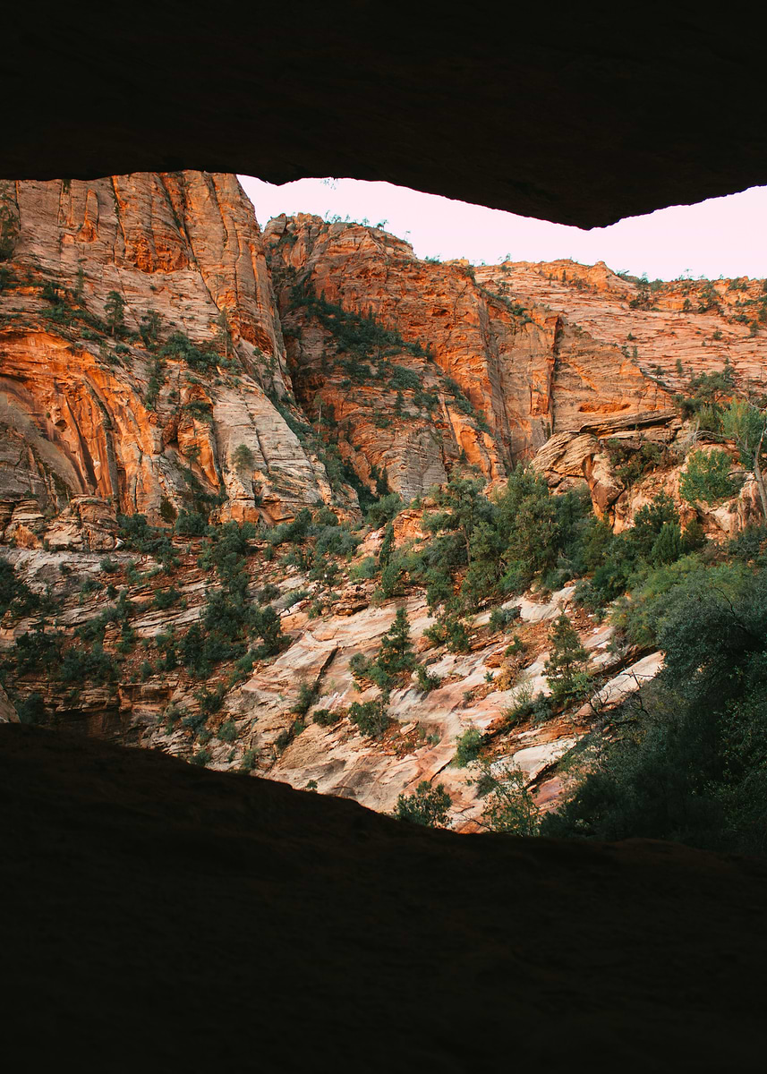 'Cave Frame Vista' Poster, picture, metal print, paint by Hendrik Zahn ...