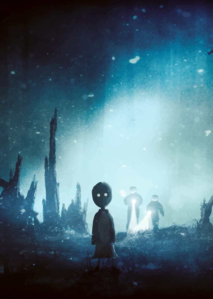 'Limbo' Poster, picture, metal print, paint by Janet Clements | Displate