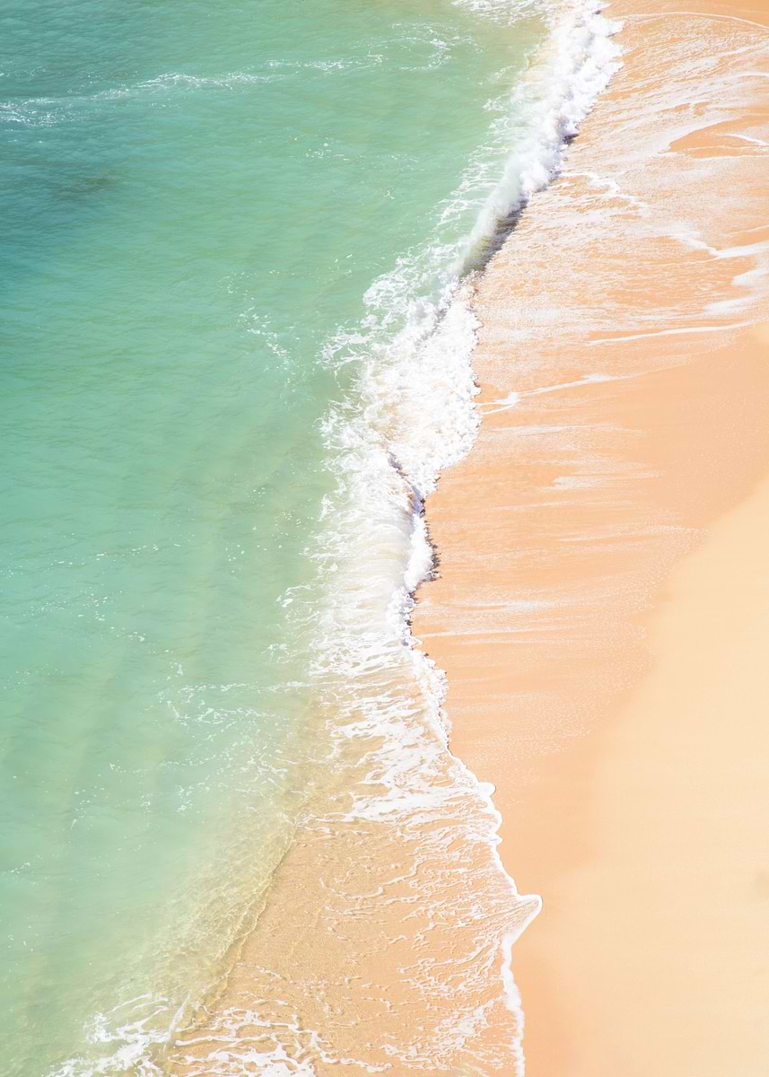 'Atlantic Ocean Bliss 1' Poster, picture, metal print, paint by Anita's ...