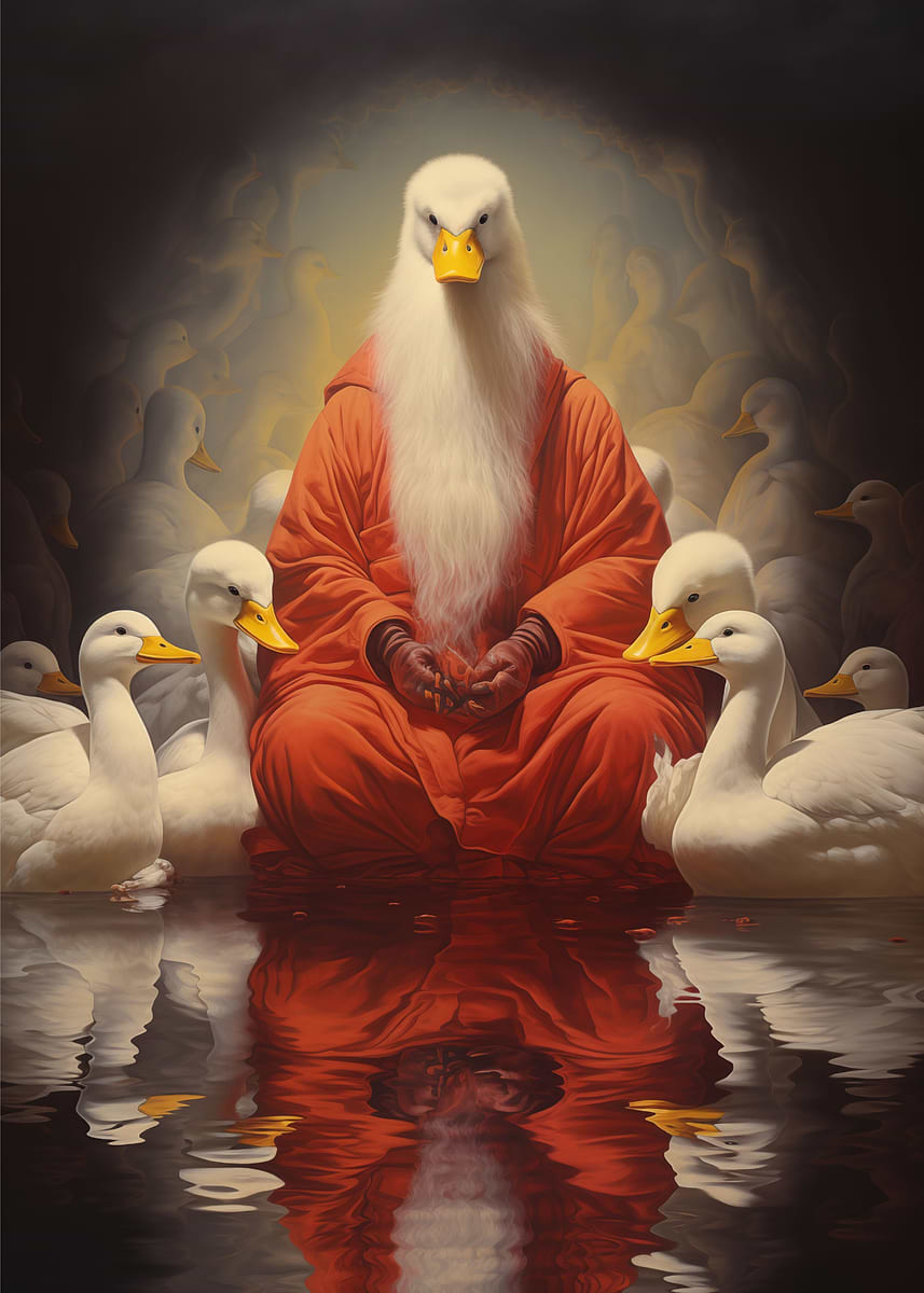 'The Prophet of the Pond' Poster, picture, metal print, paint by Keller ...