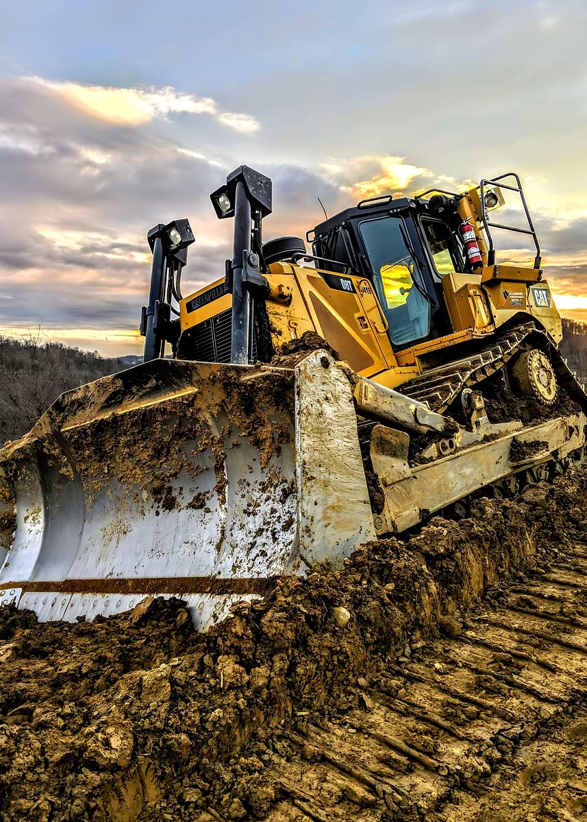 'Truck D8T Caterpillar ' Poster, picture, metal print, paint by Sport ...