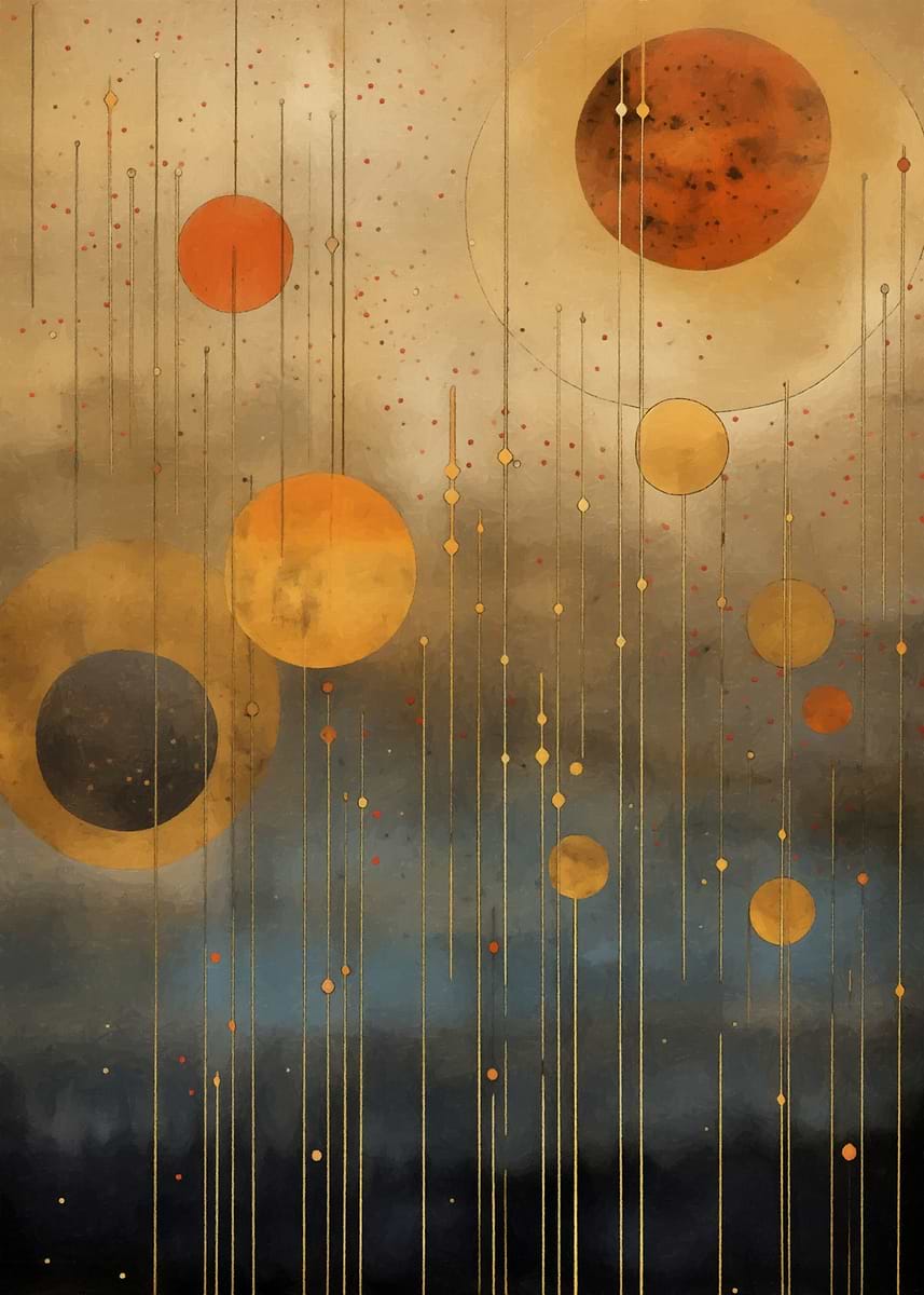 'Eclipse Zero' Poster, picture, metal print, paint by NOVO Gallery of ...