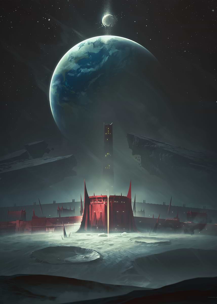 'Scarlet Keep' Poster, picture, metal print, paint by Destiny Game ...